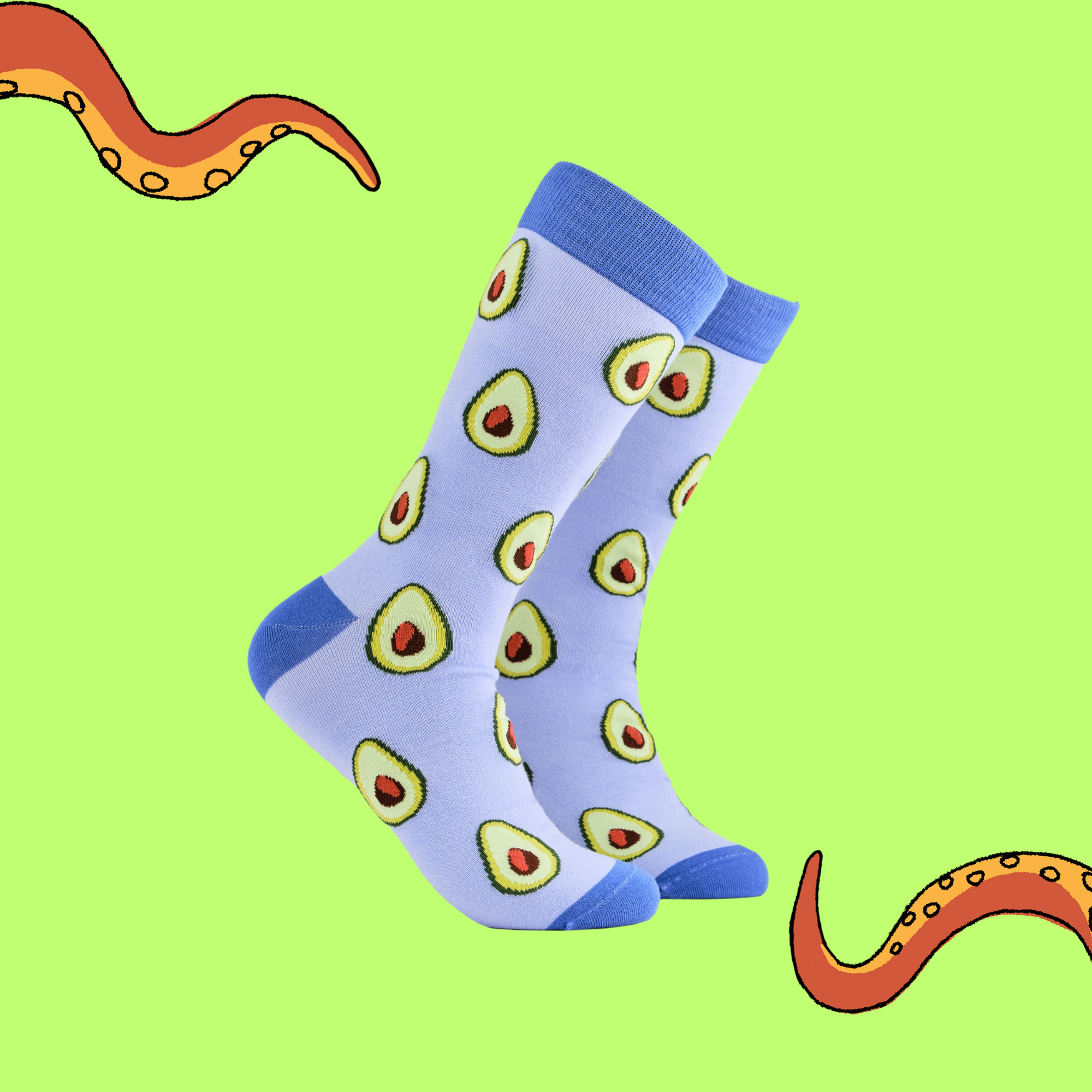 Avocado Socks - Socktopus