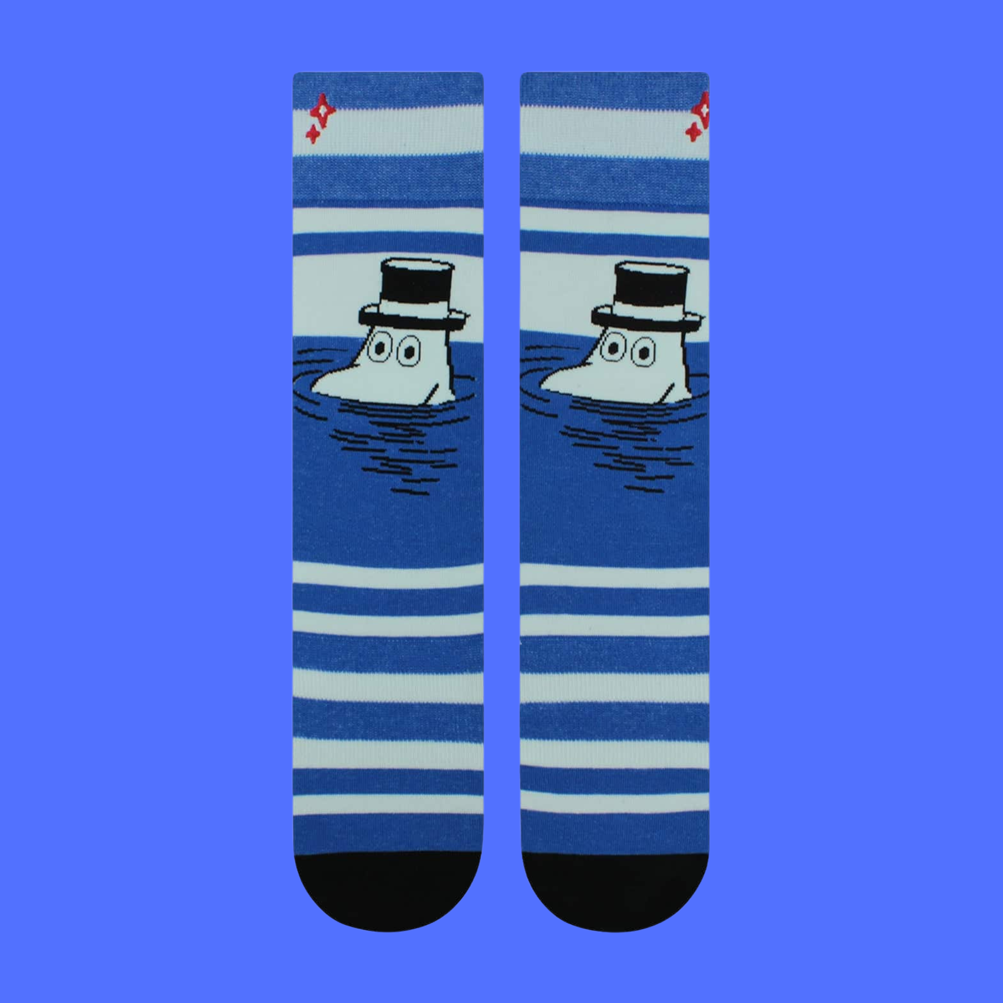 Official Moomin Papa Stripe Socks - Socktopus
