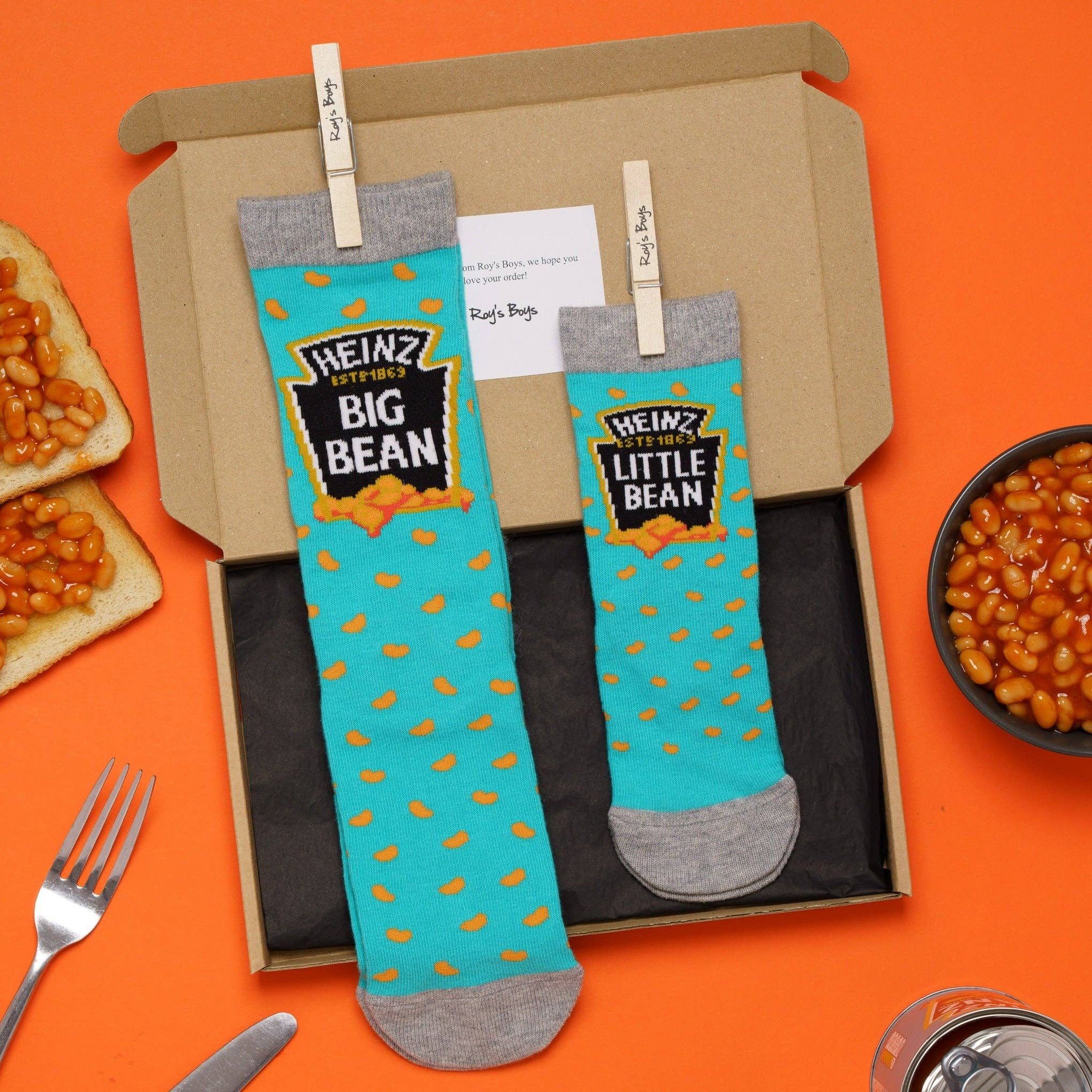 Heinz Baked Beans 'Big Bean' Socks – Socktopus
