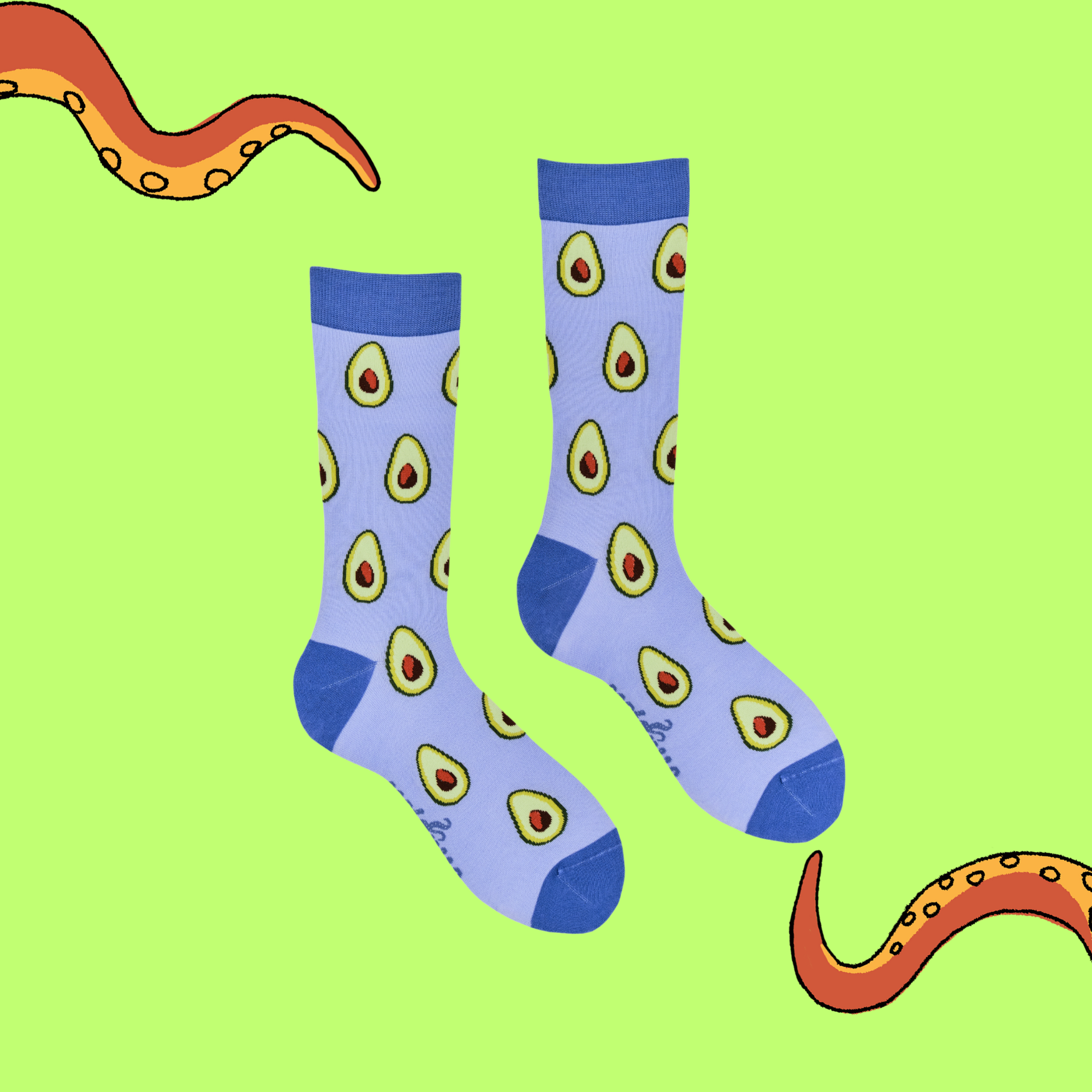 Avocado Socks - Socktopus