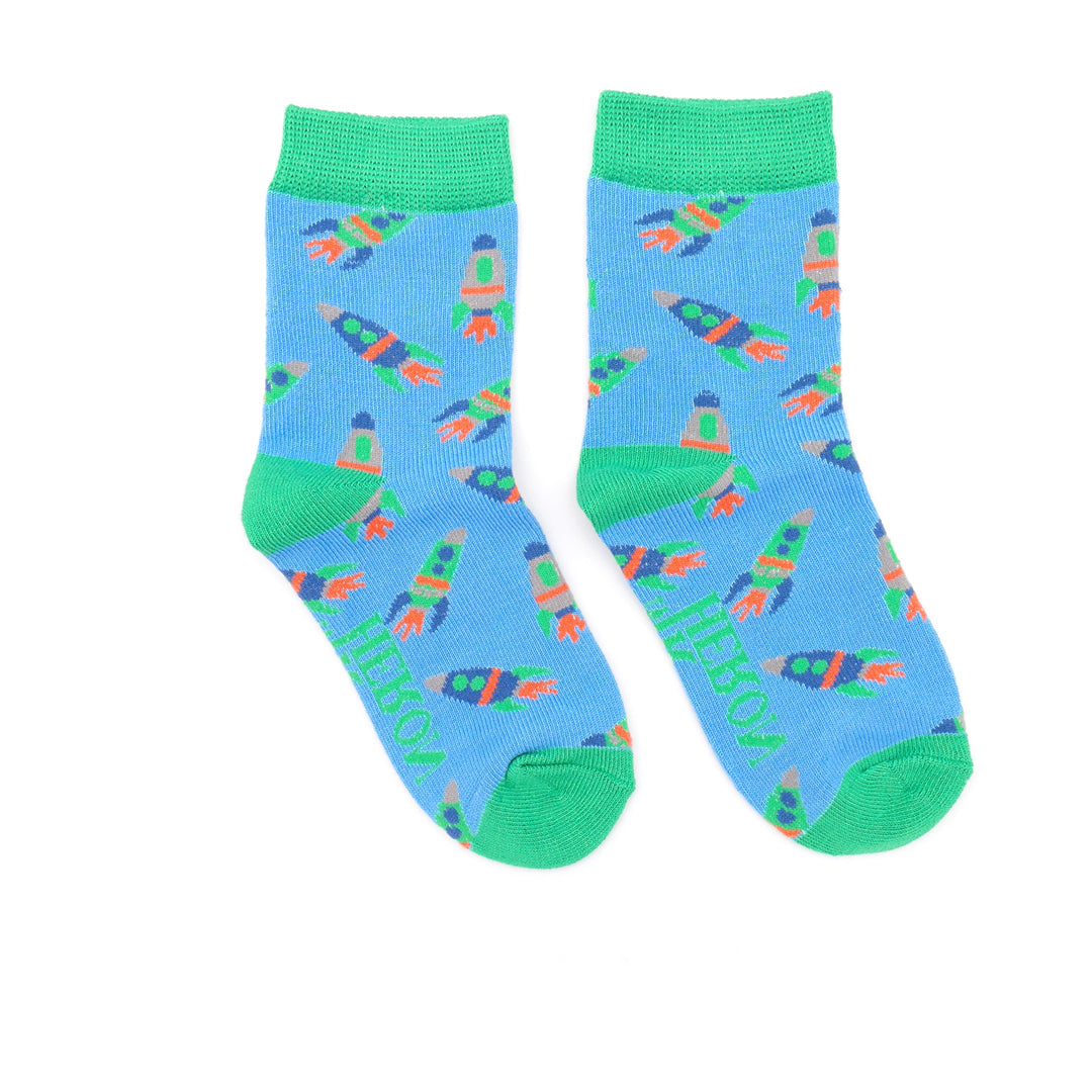Rockets Kids Bamboo Socks - Miss Sparrow – Socktopus