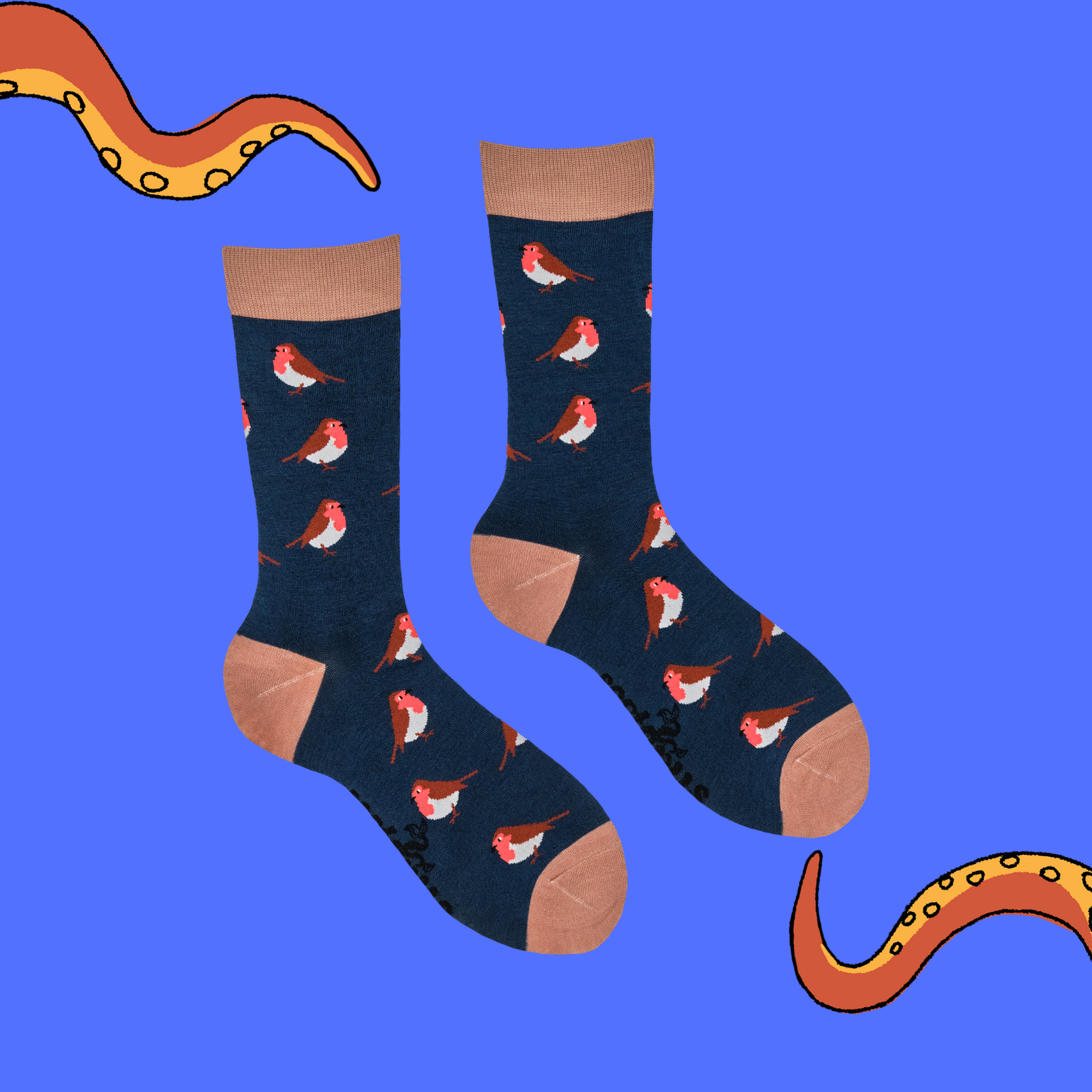 Robin Bamboo Socks – Socktopus