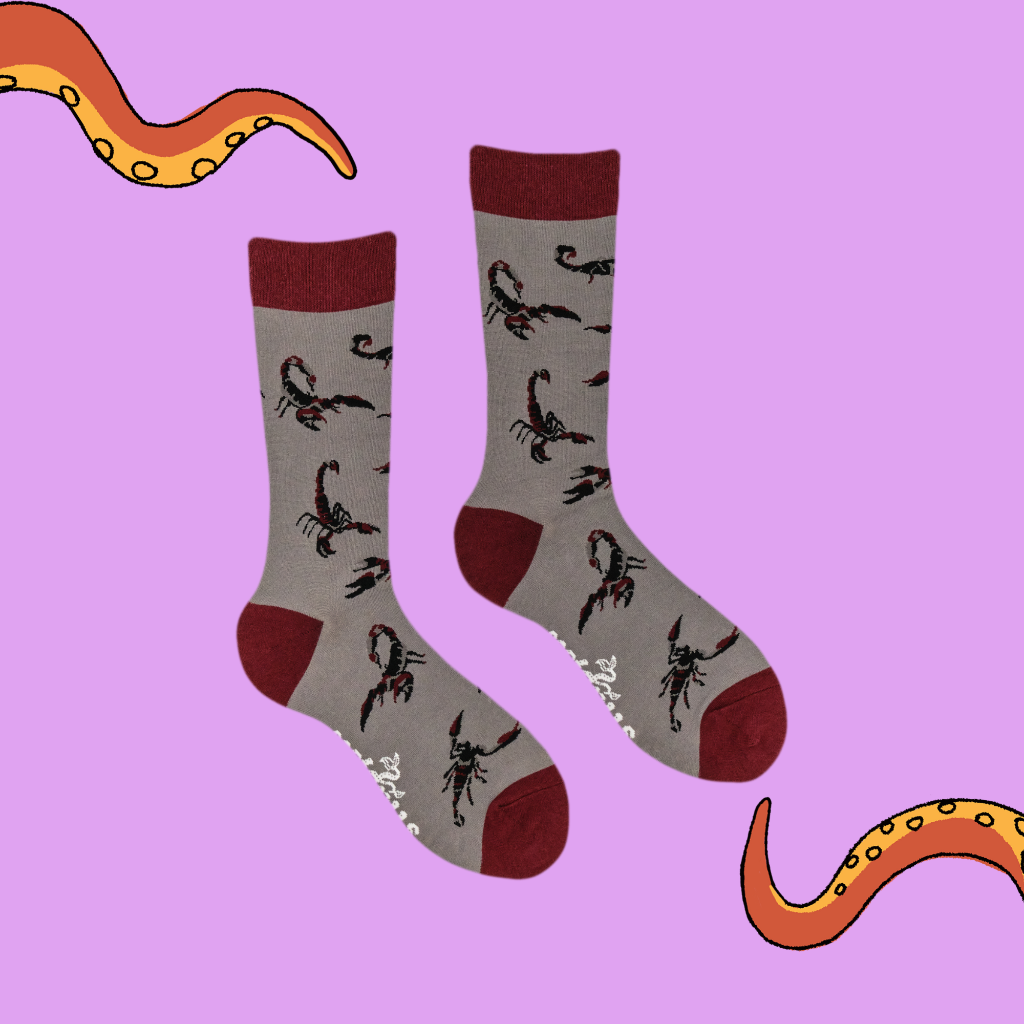 Scorpions Bamboo Socks - Socktopus - Free Shipping over £10