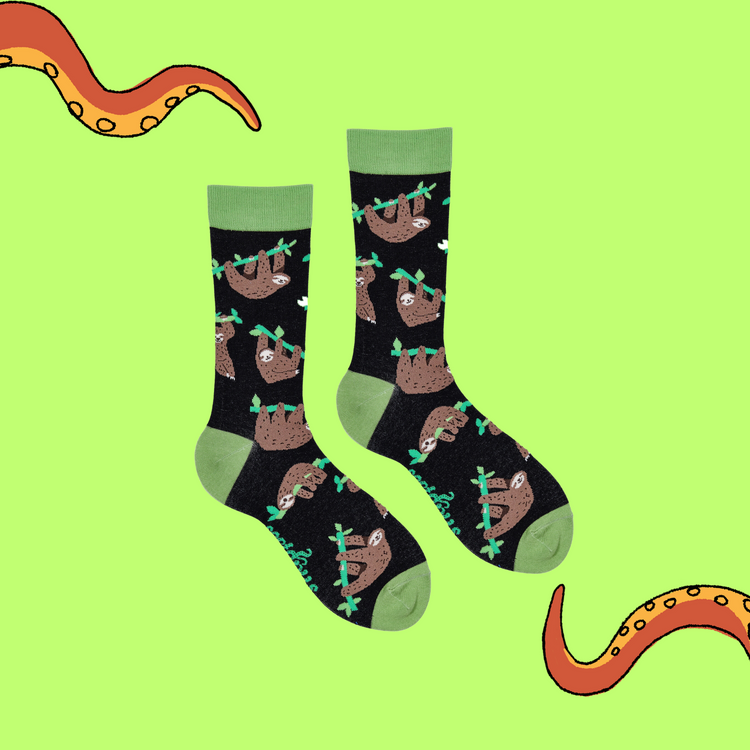 Sloth Socks - Lazy Vibes - Socktopus