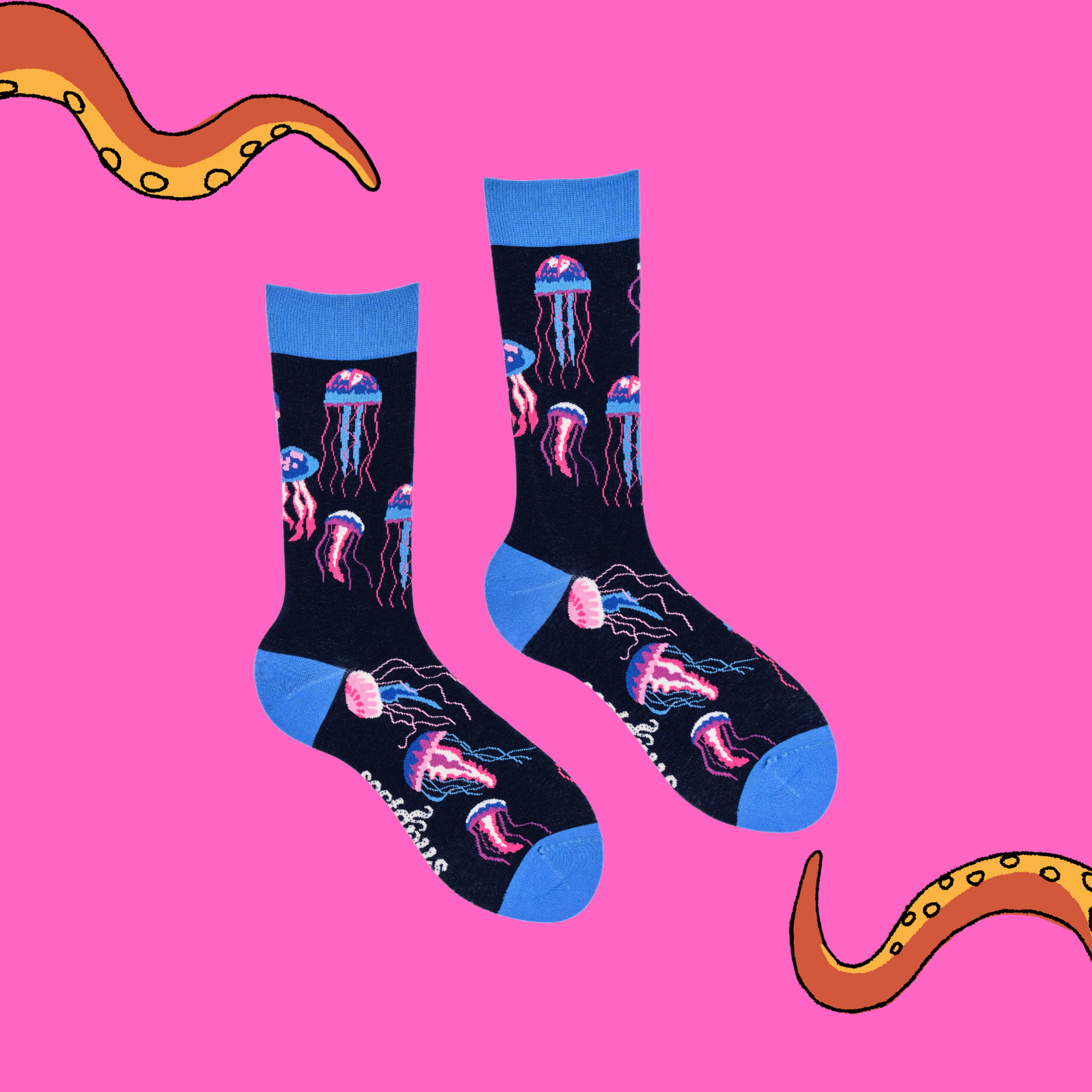 Jellyfish Socks - Jellyfishin' - Socktopus