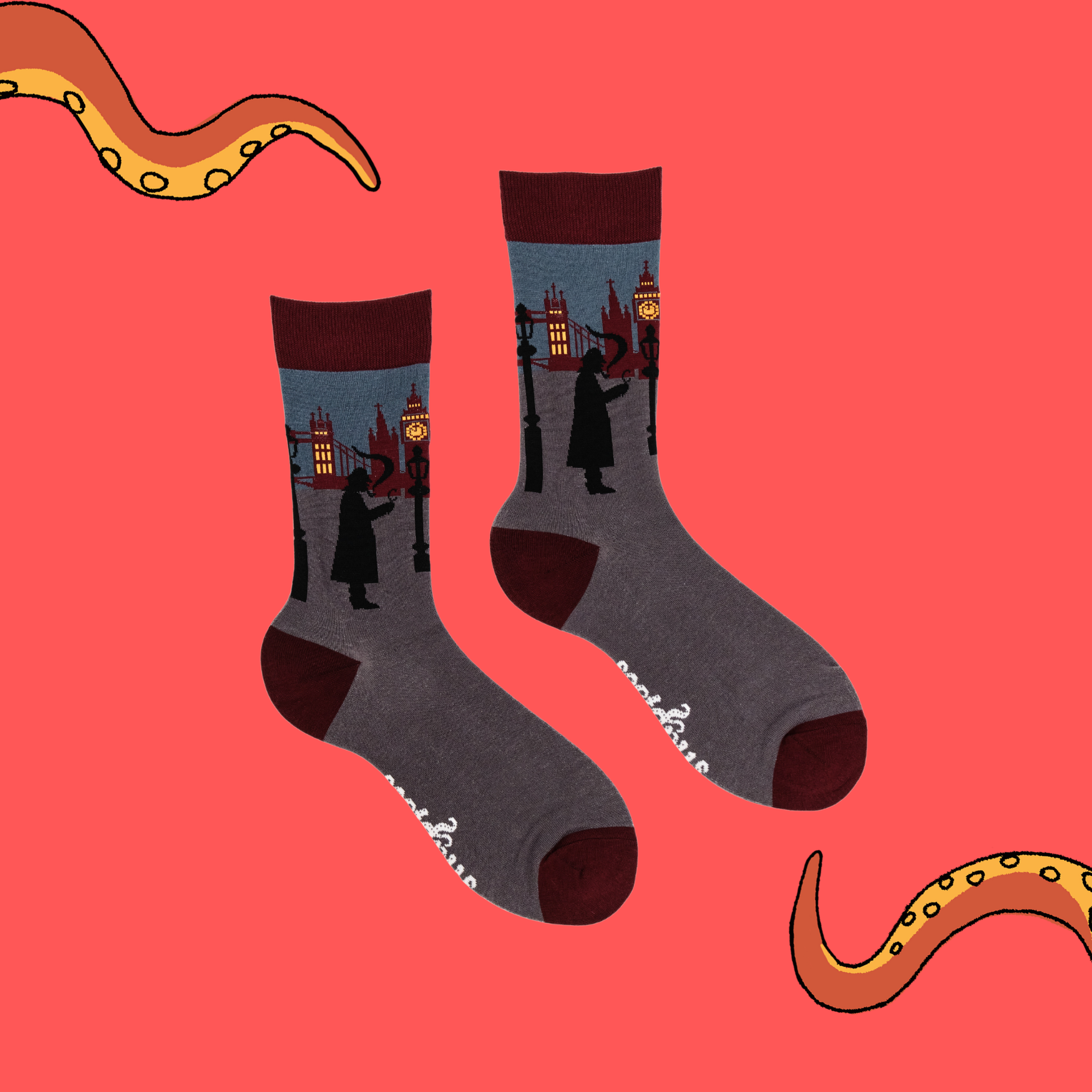 LONDON CITY SKYLINE SOCKS | SOCTOPUS – Socktopus