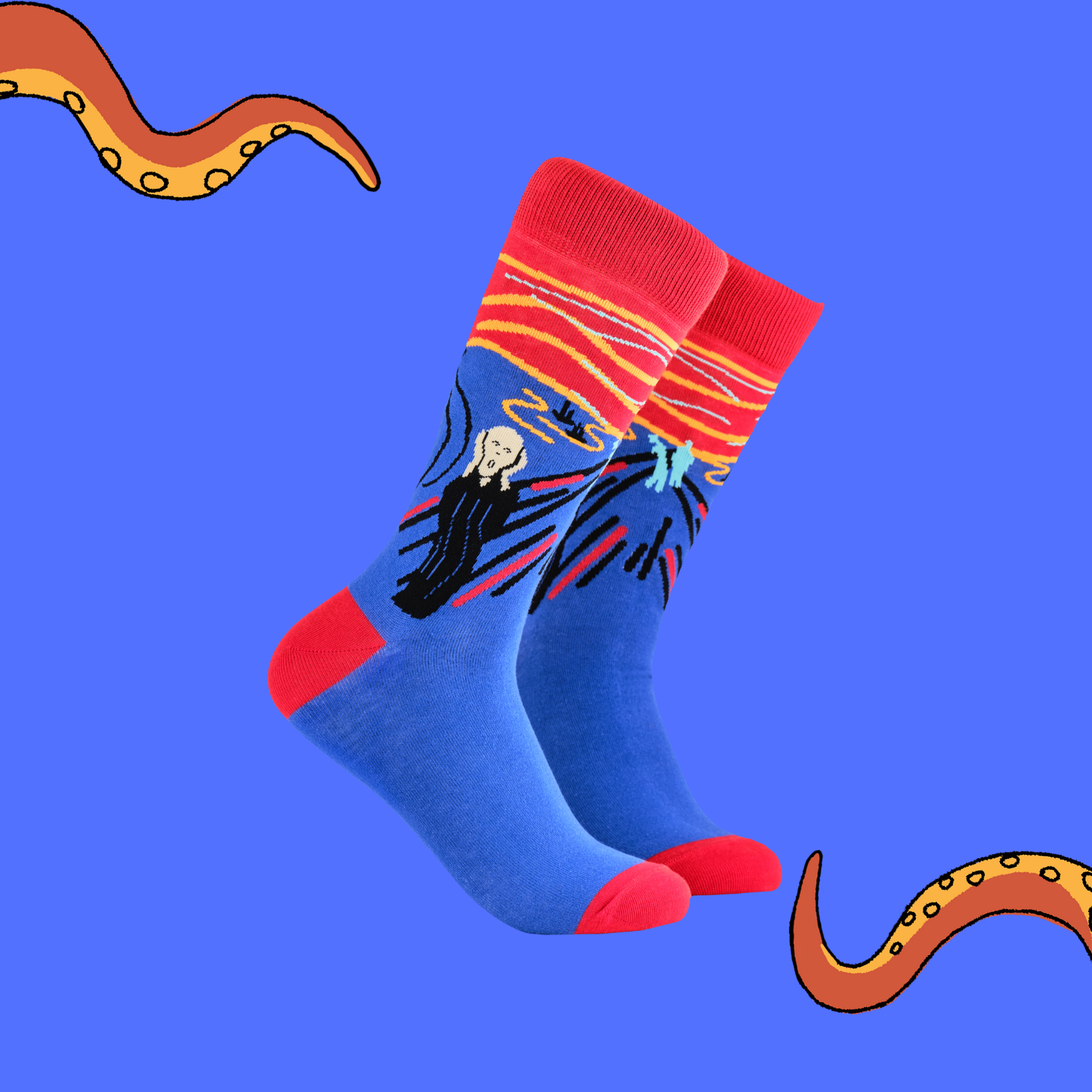 Art Socks - The Scream - Socktopus