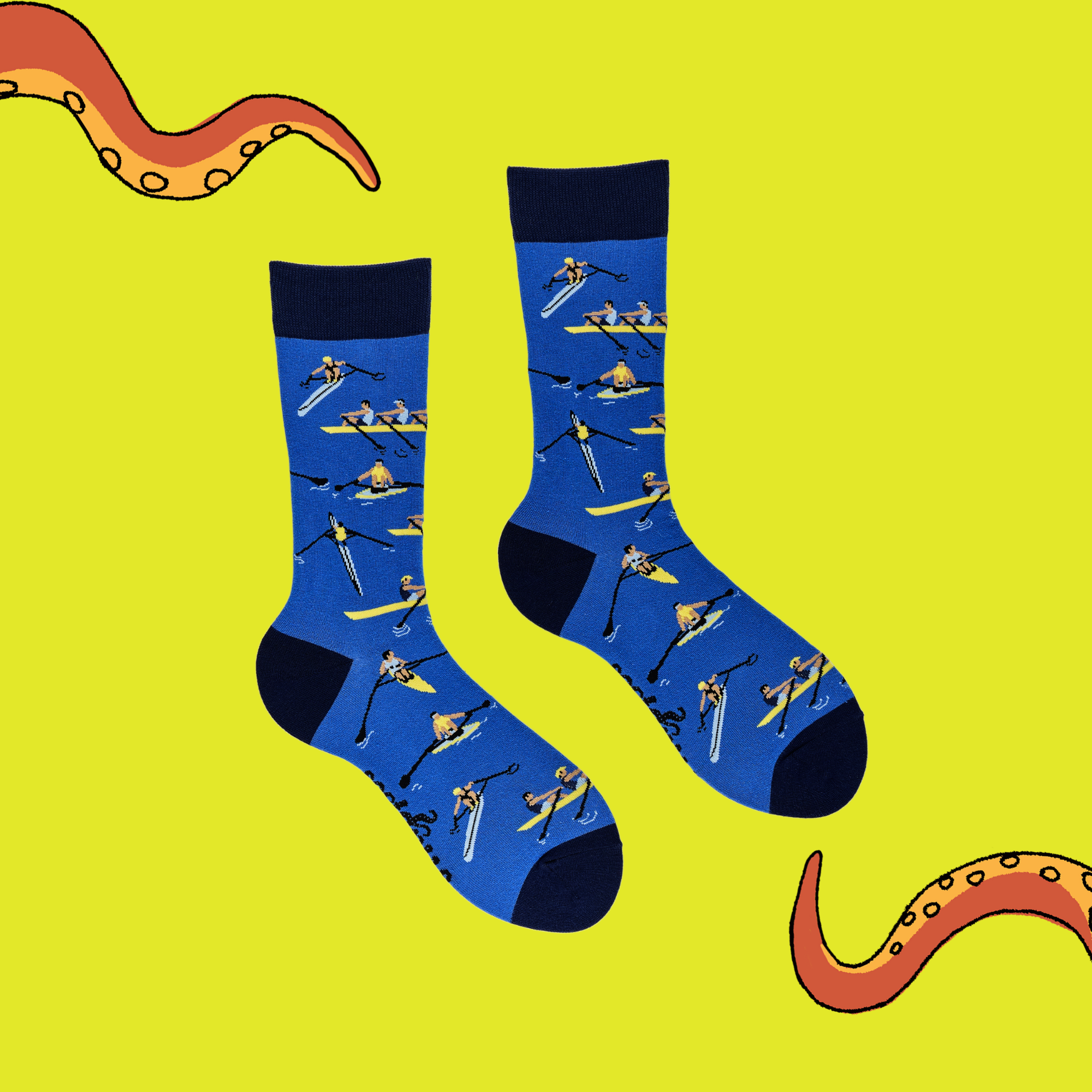 Rowing Socks - Socktopus