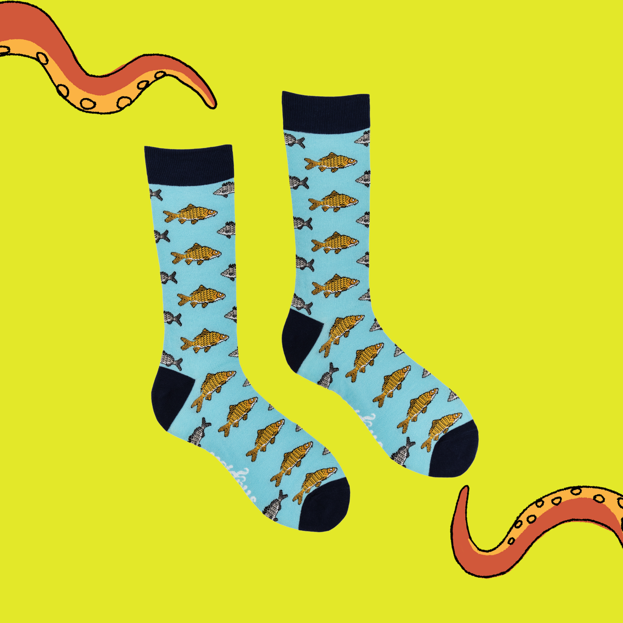 Carp Fishing Socks - Carpe Diem - Socktopus