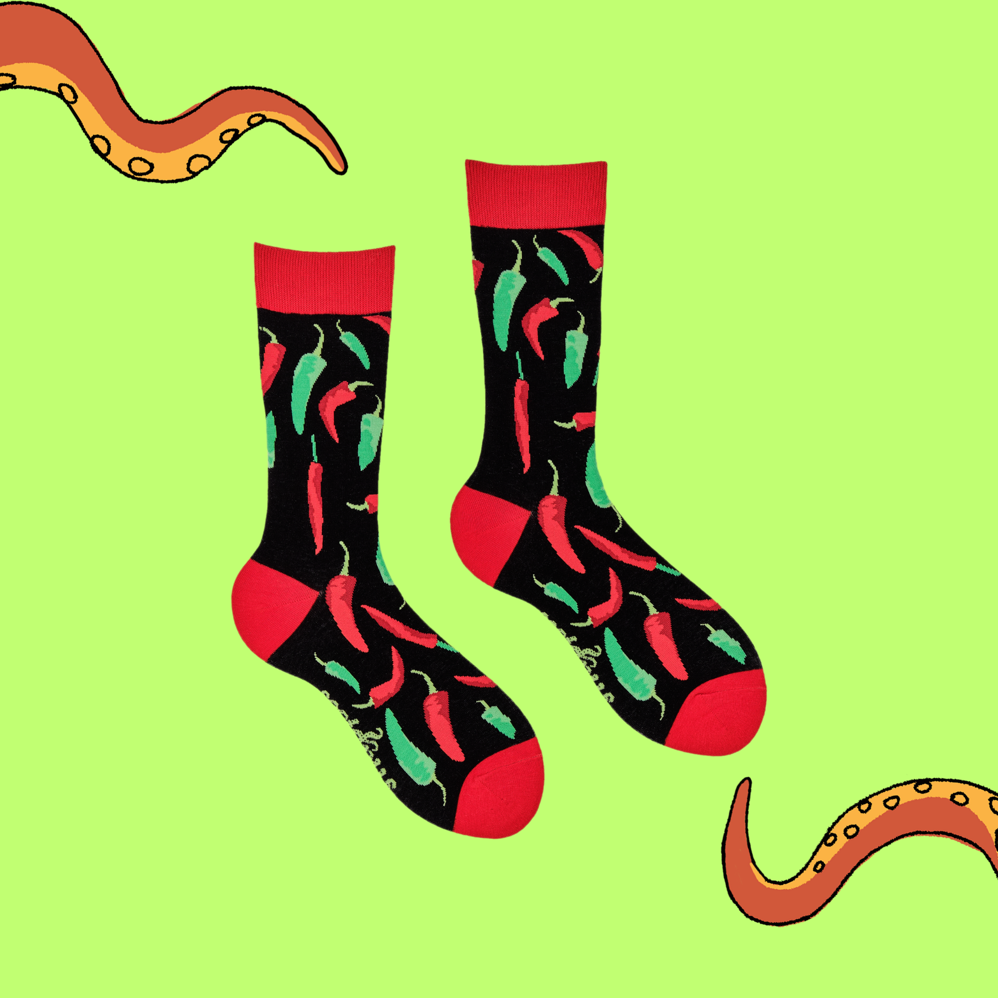 Chilli Socks - Socktopus
