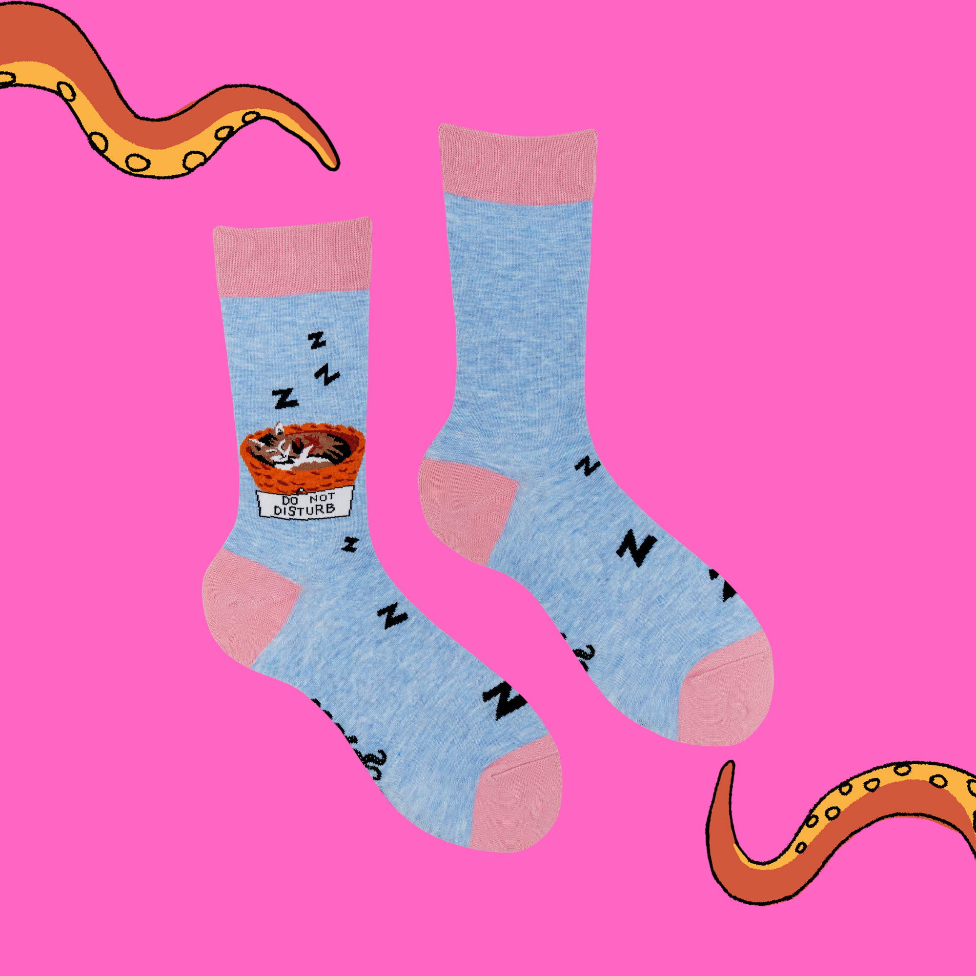 Cat Socks - Cat-Nap - Socktopus