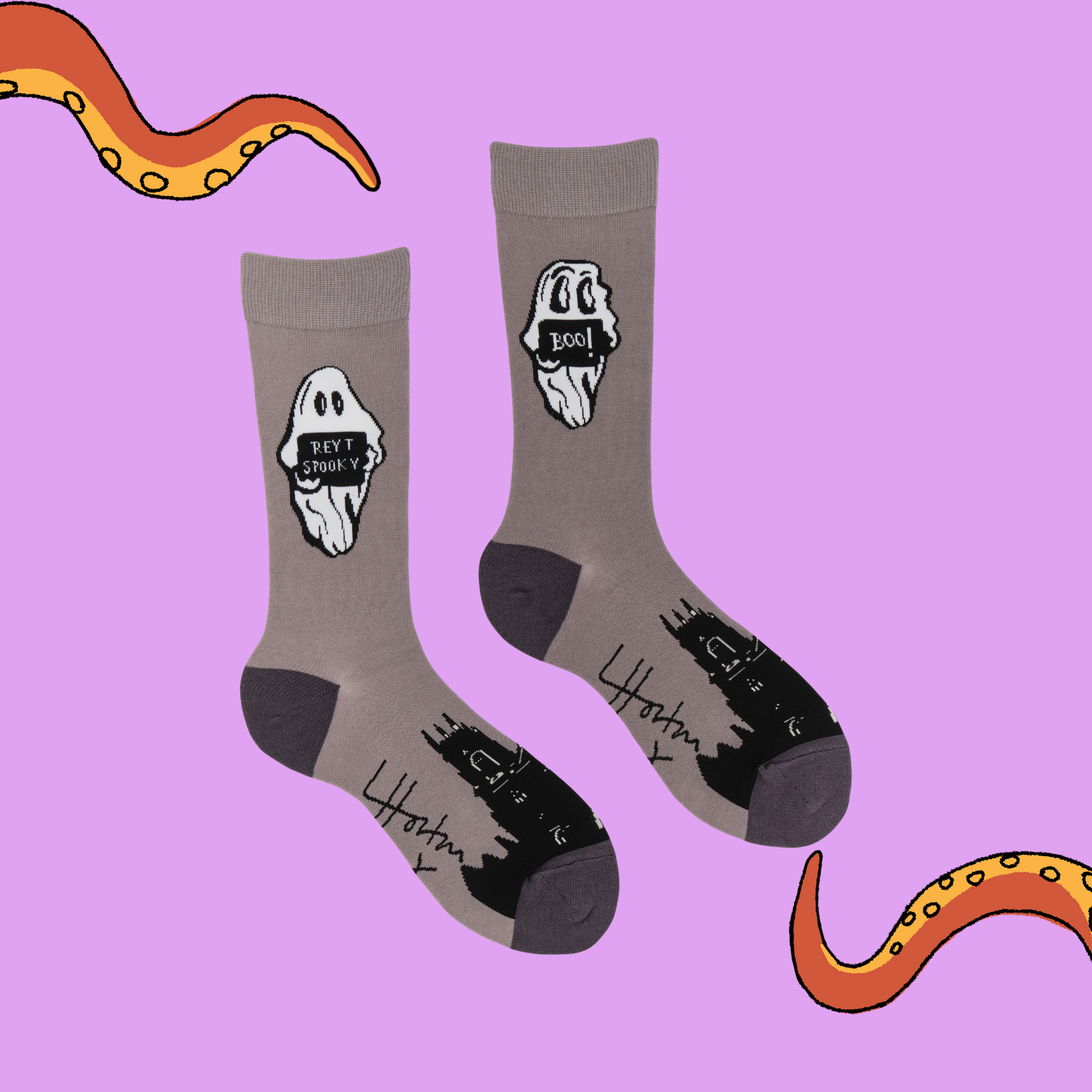 Reyt Spooky Socks - Luke Horton X Socktopus