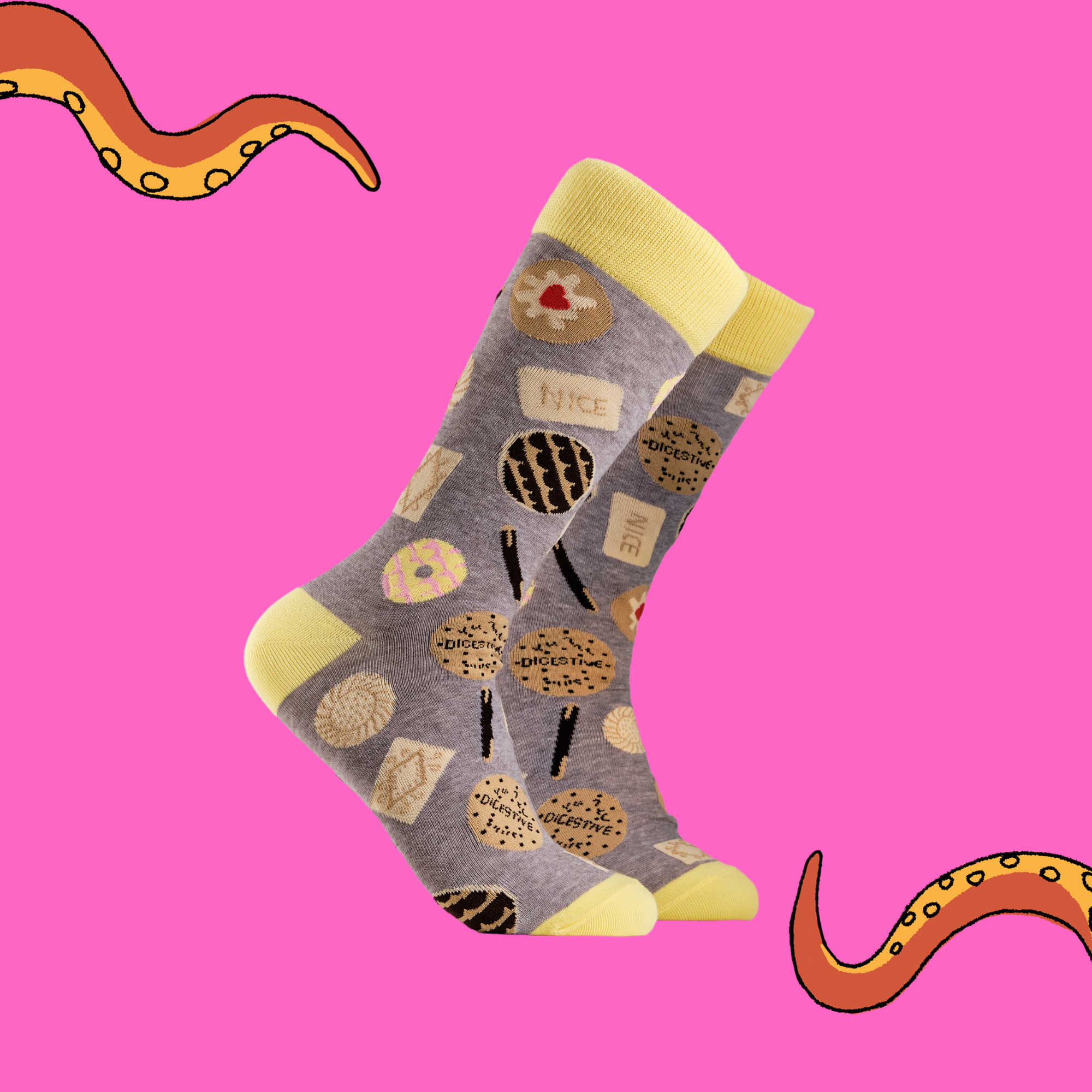 Biscuit Socks - Socktopus