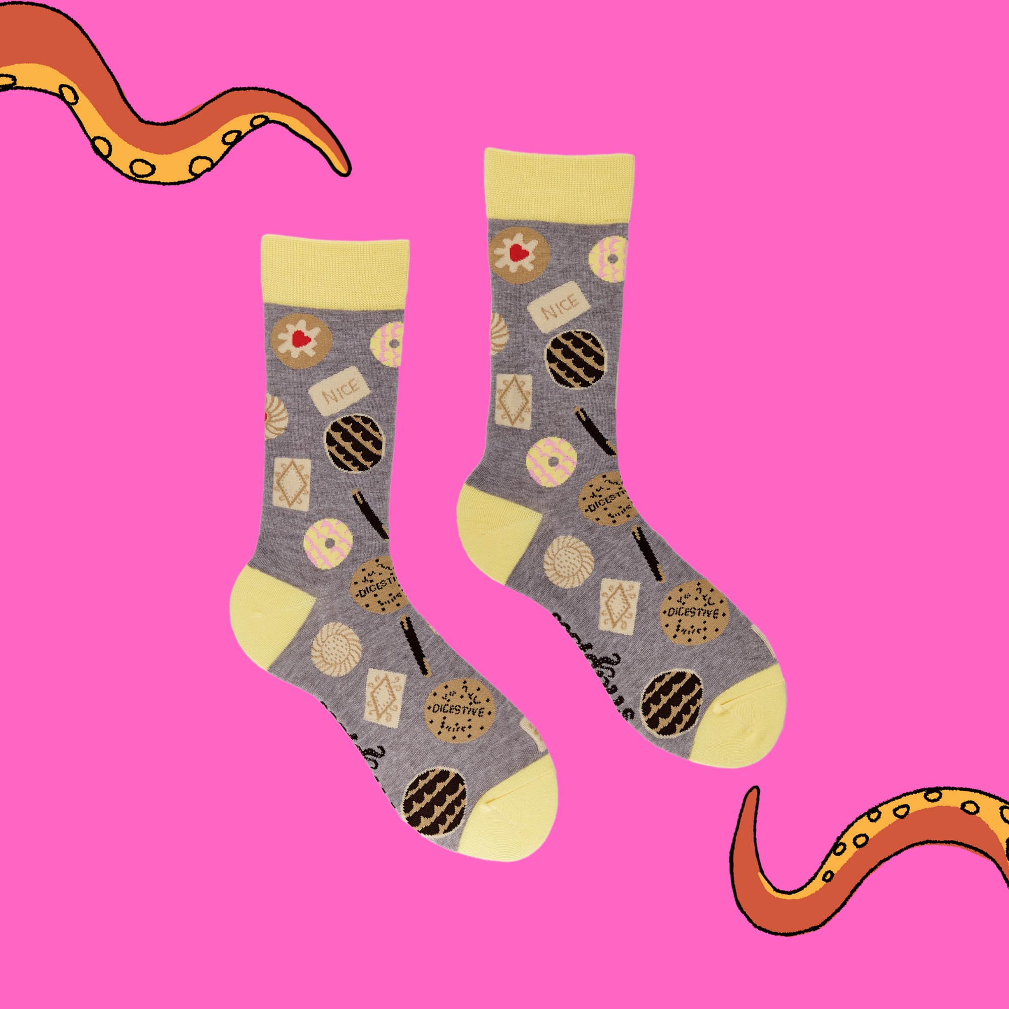 Biscuit Socks - Socktopus