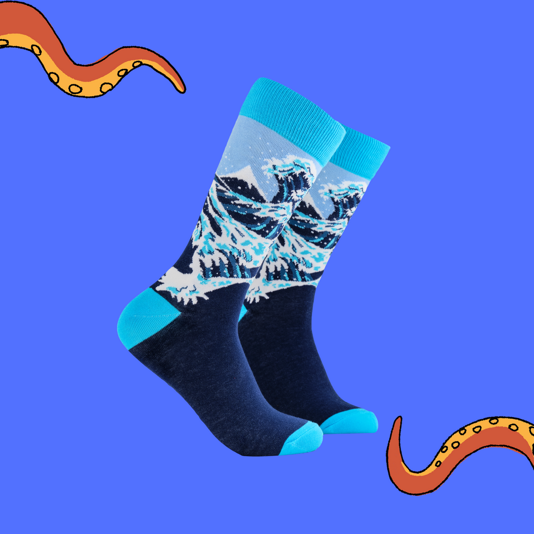 Explore the Exciting World of Captain Socktopus - 3 Pairs for £20
