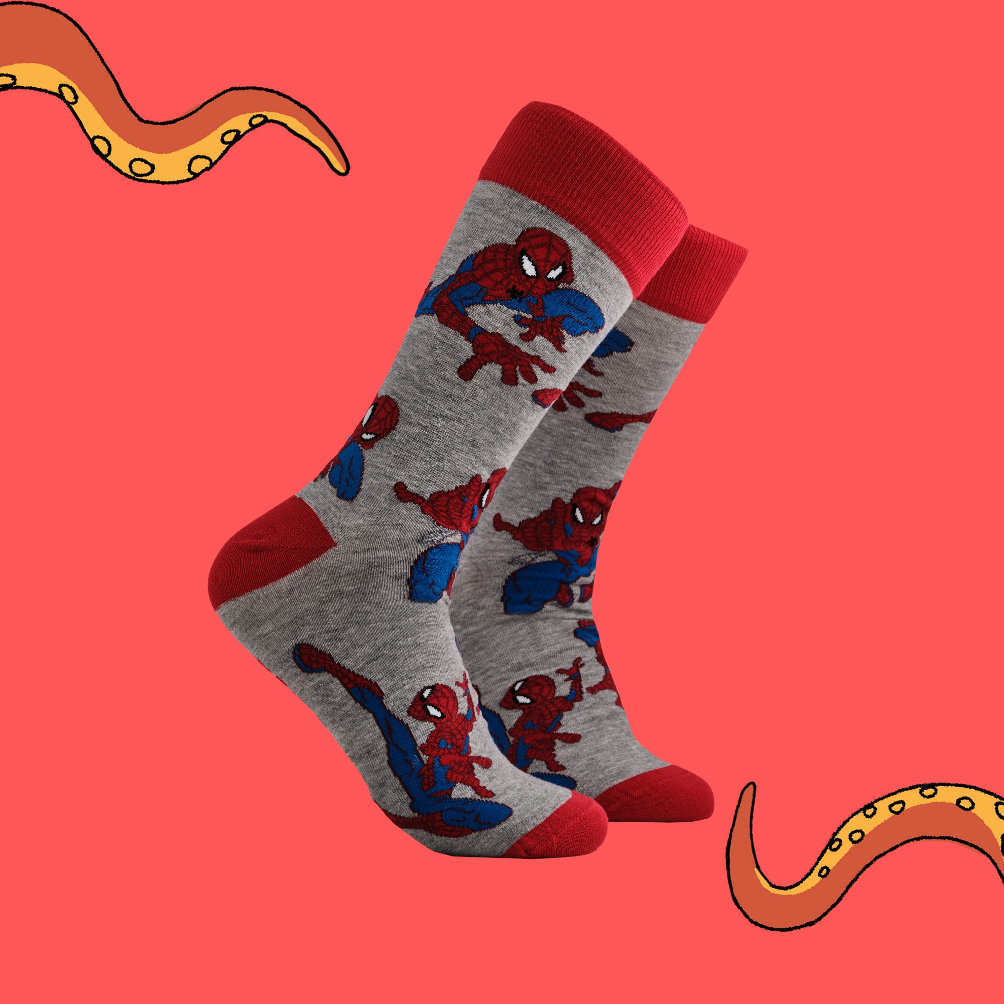 Spider-Man Socks - Spidey - Soctopus - 3 Pairs for £20 – Socktopus
