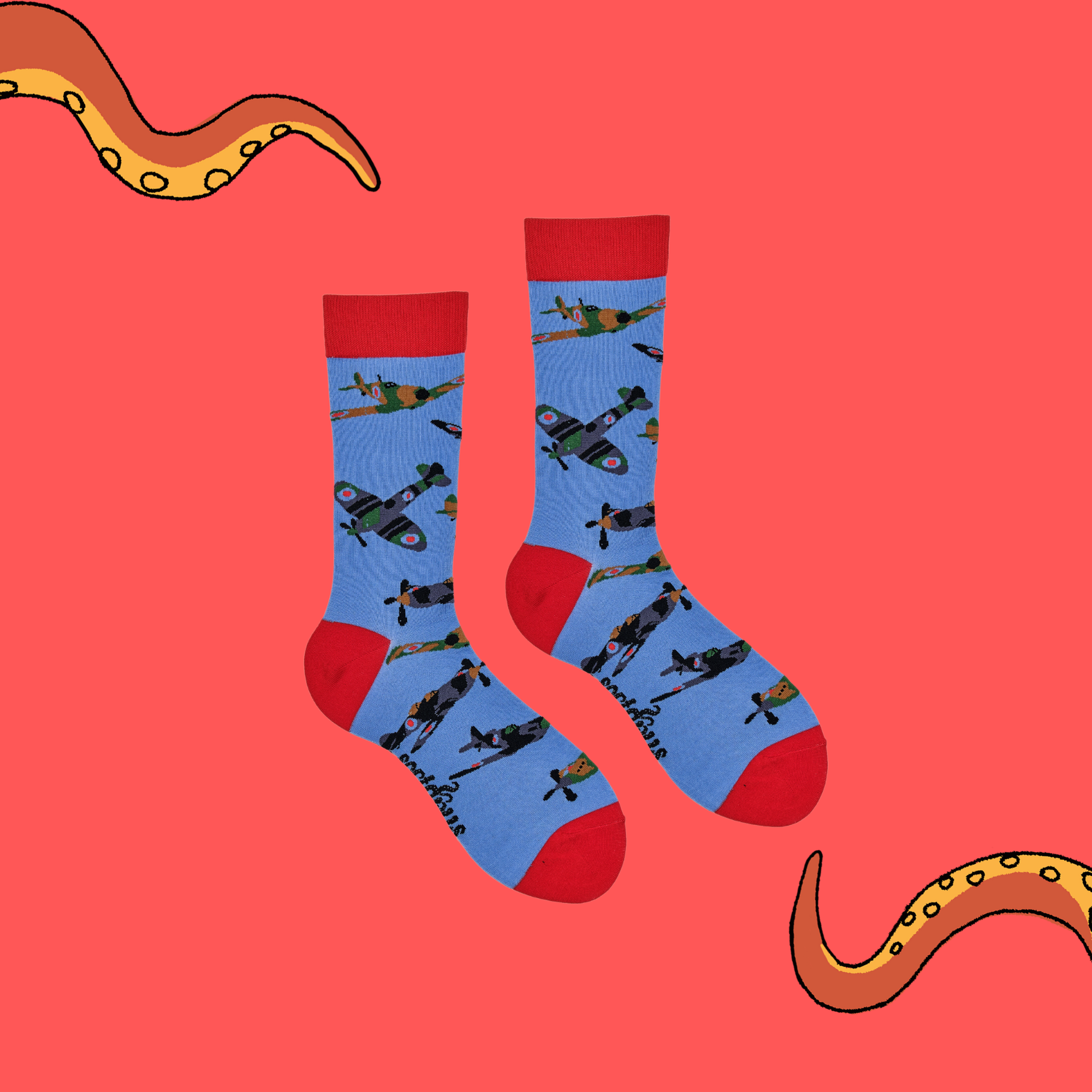 Royal Air Force Socks - Spitfire - Soctopus – Socktopus
