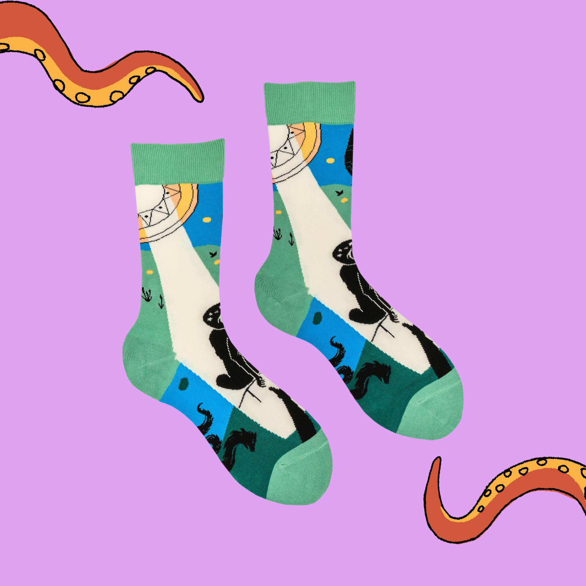 Persephone Socks - Fran Haslam – Socktopus