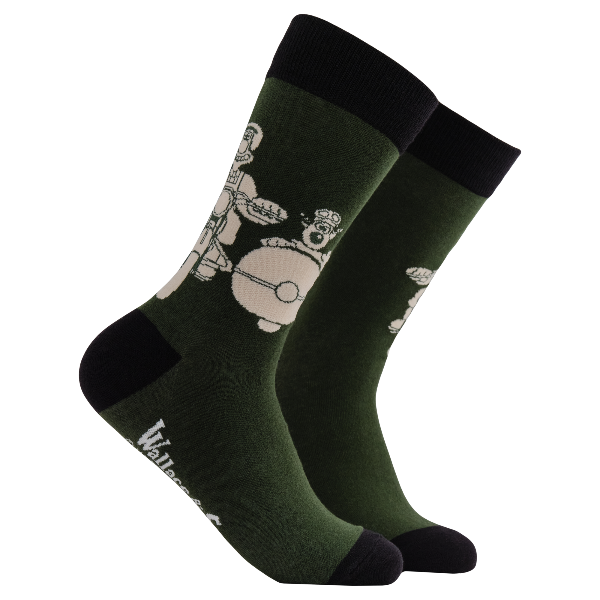 Motorbike Socks - Socktopus X Wallace & Gromit
