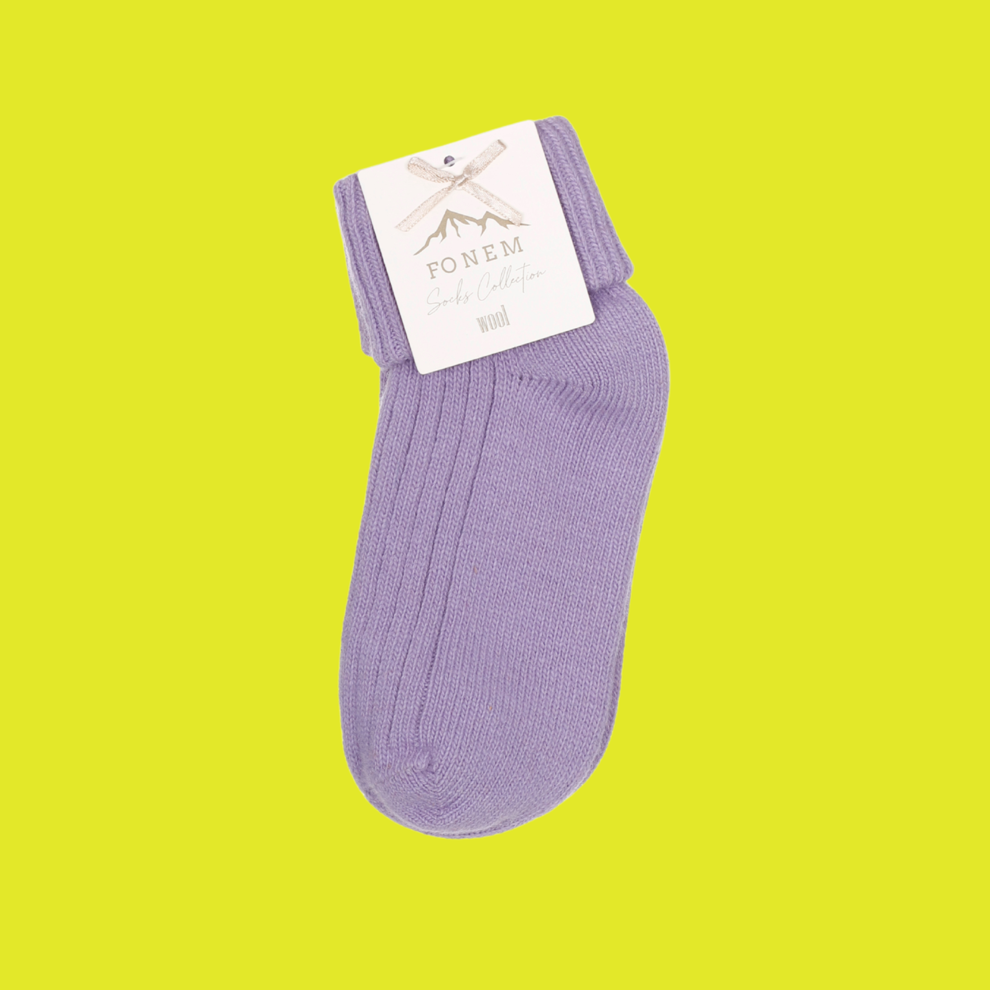 Recycled Wool Ankle Rolled Cuff Socks – Socktopus