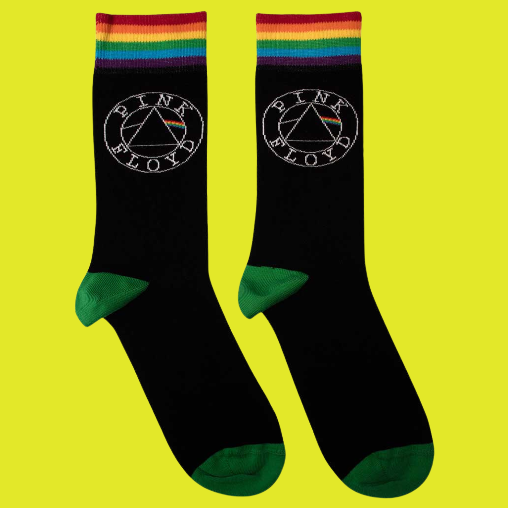 Pink Floyd Circle Logo Socks - Socktopus