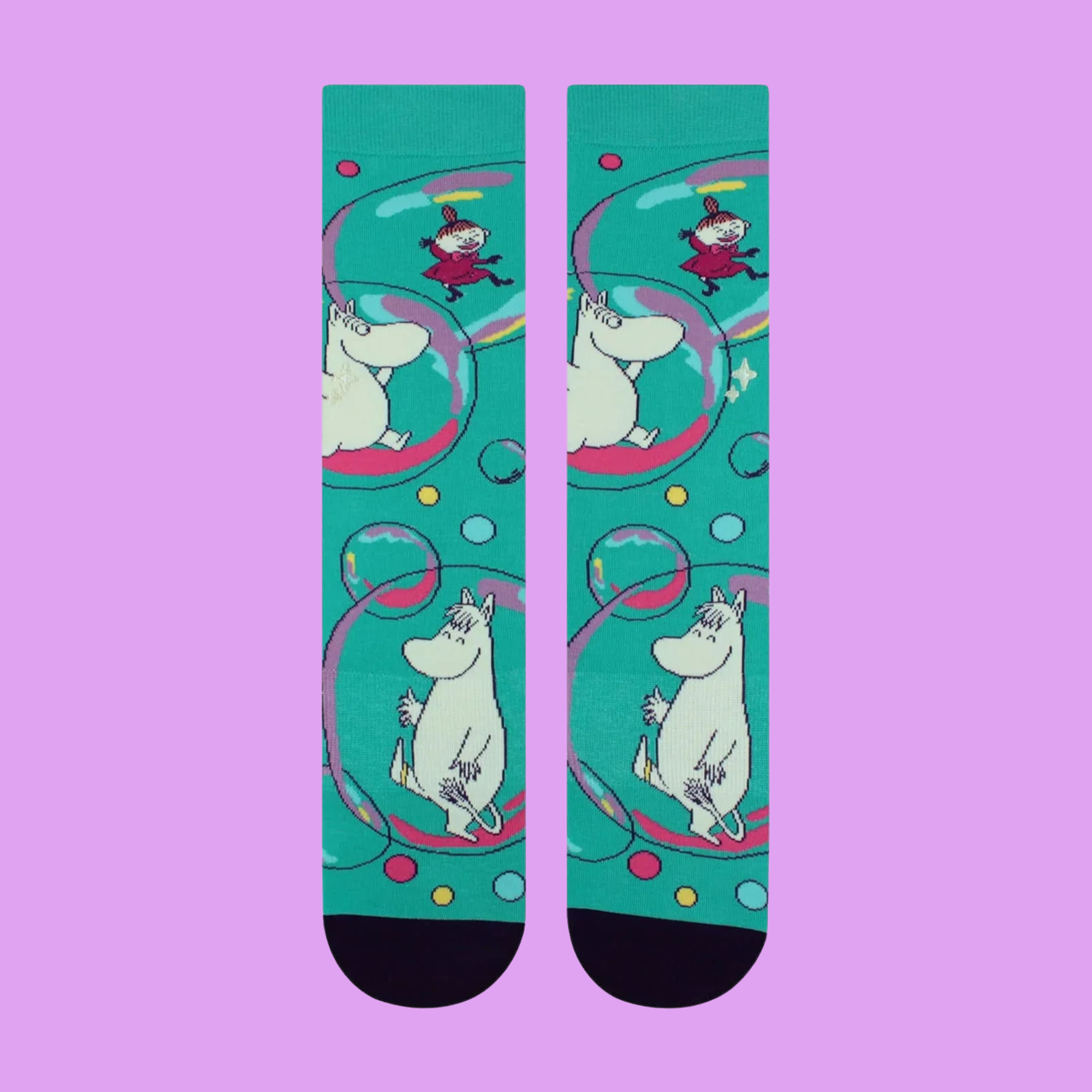 Official Moomin Bubbles Socks - Socktopus