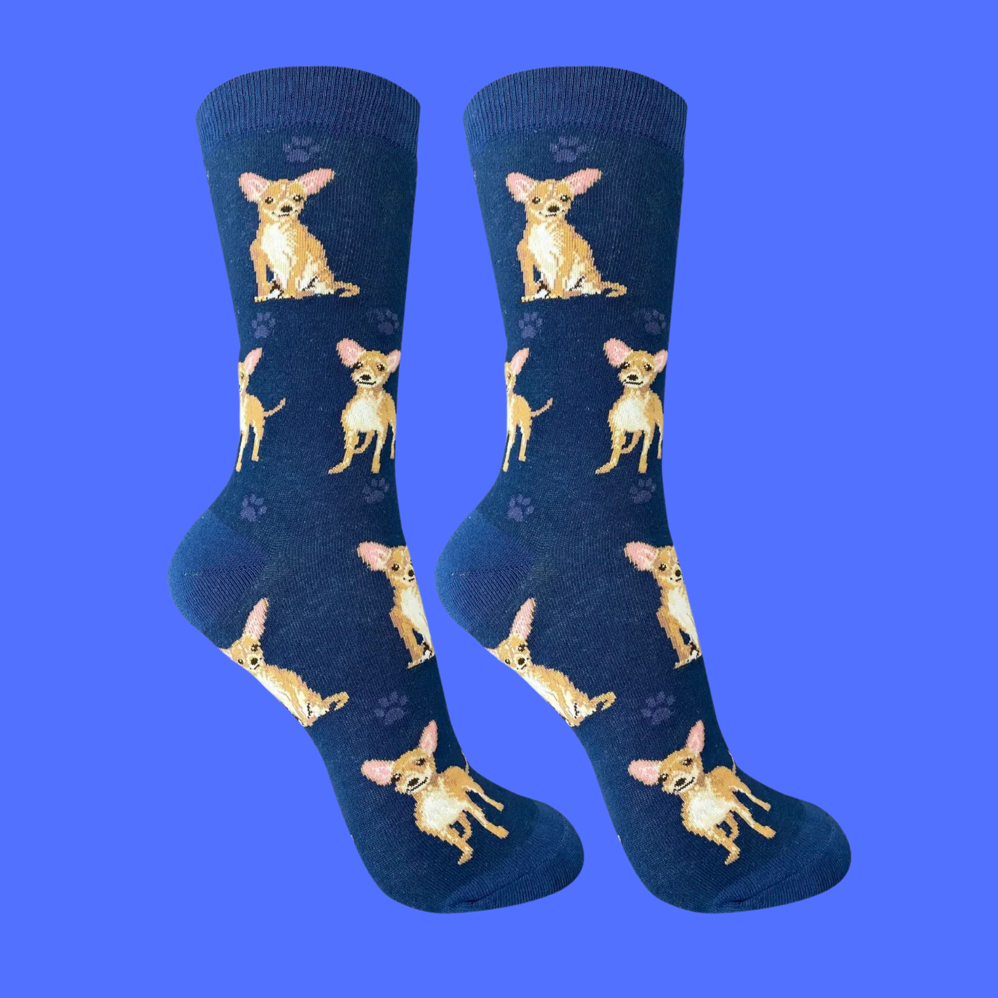 Tan Chihuahua Dog Full Body Socks – Socktopus