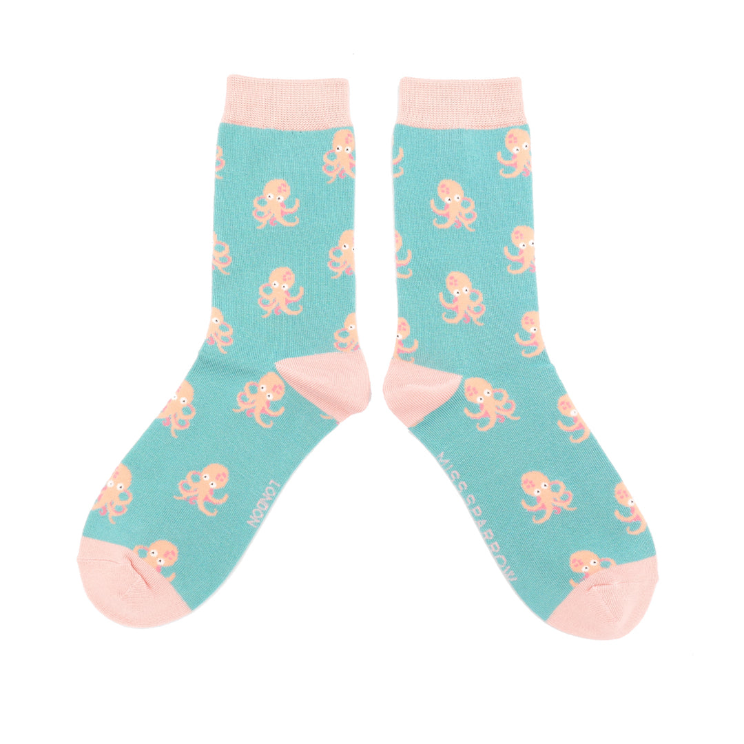 Little Octopus Bamboo Socks - Socktopus - 3 Pairs for £20