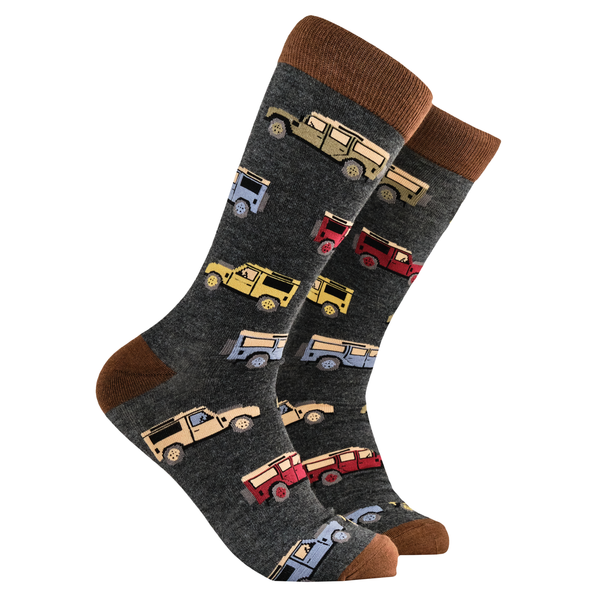 Vintage Car Socks - Off Roader Bamboo - Socktopus