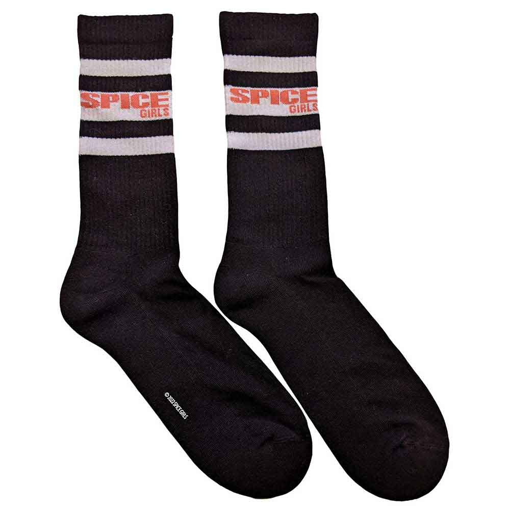 Spice Girls Logo & Stripes Socks - Socktopus