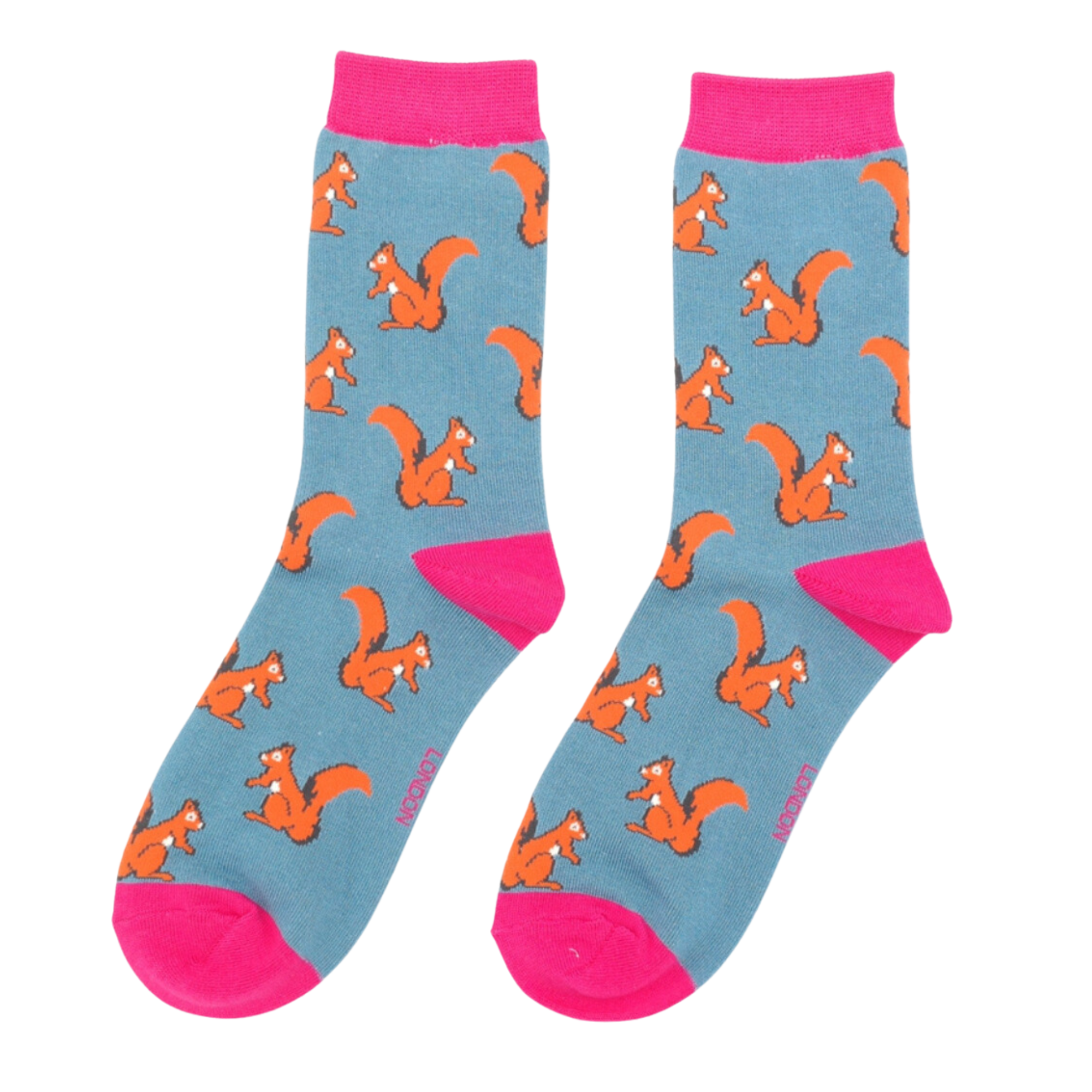 Squirrels Bamboo Socks - Socktopus - 3 Pairs for £20