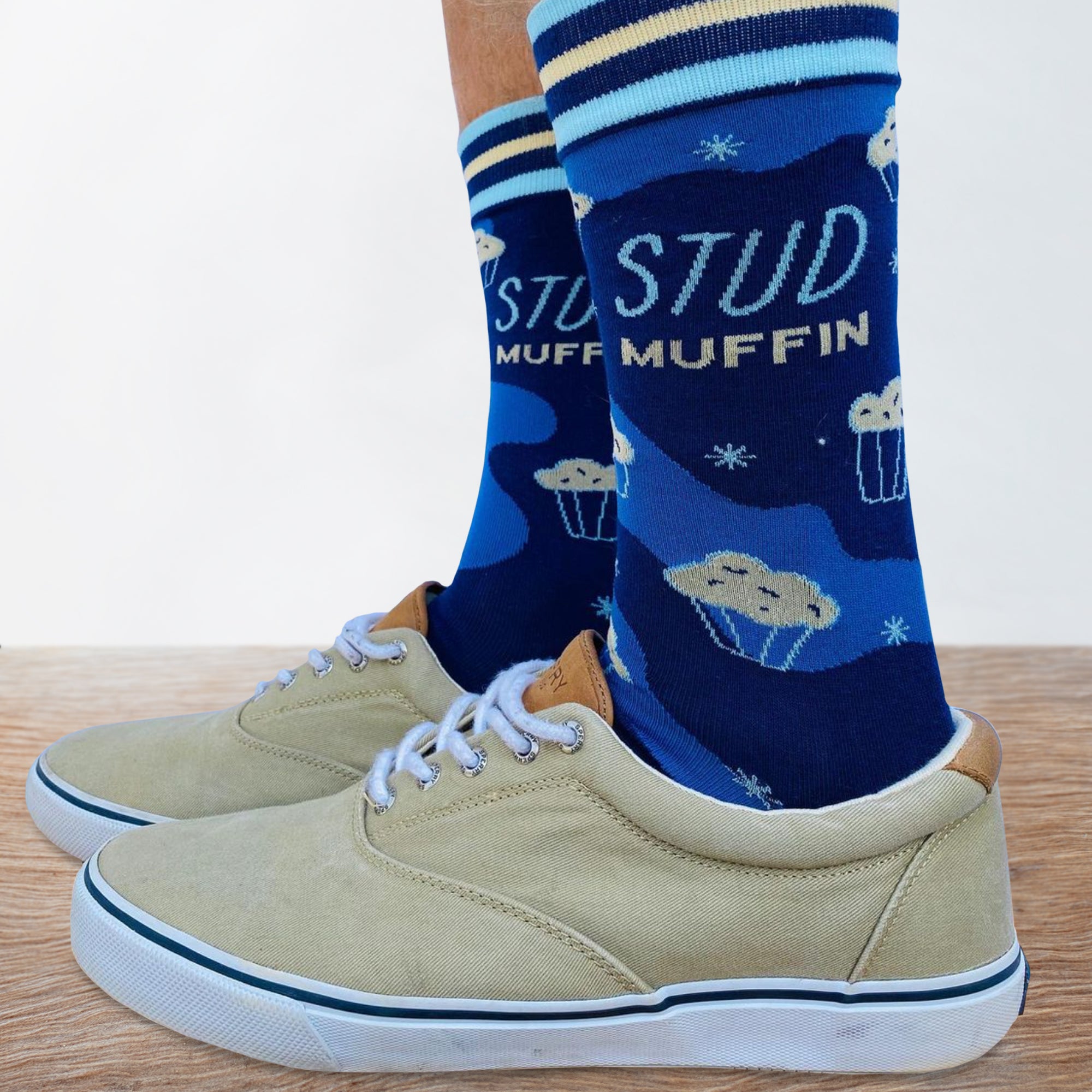Stud Muffin Slogan Socks - Socdtopus – Socktopus