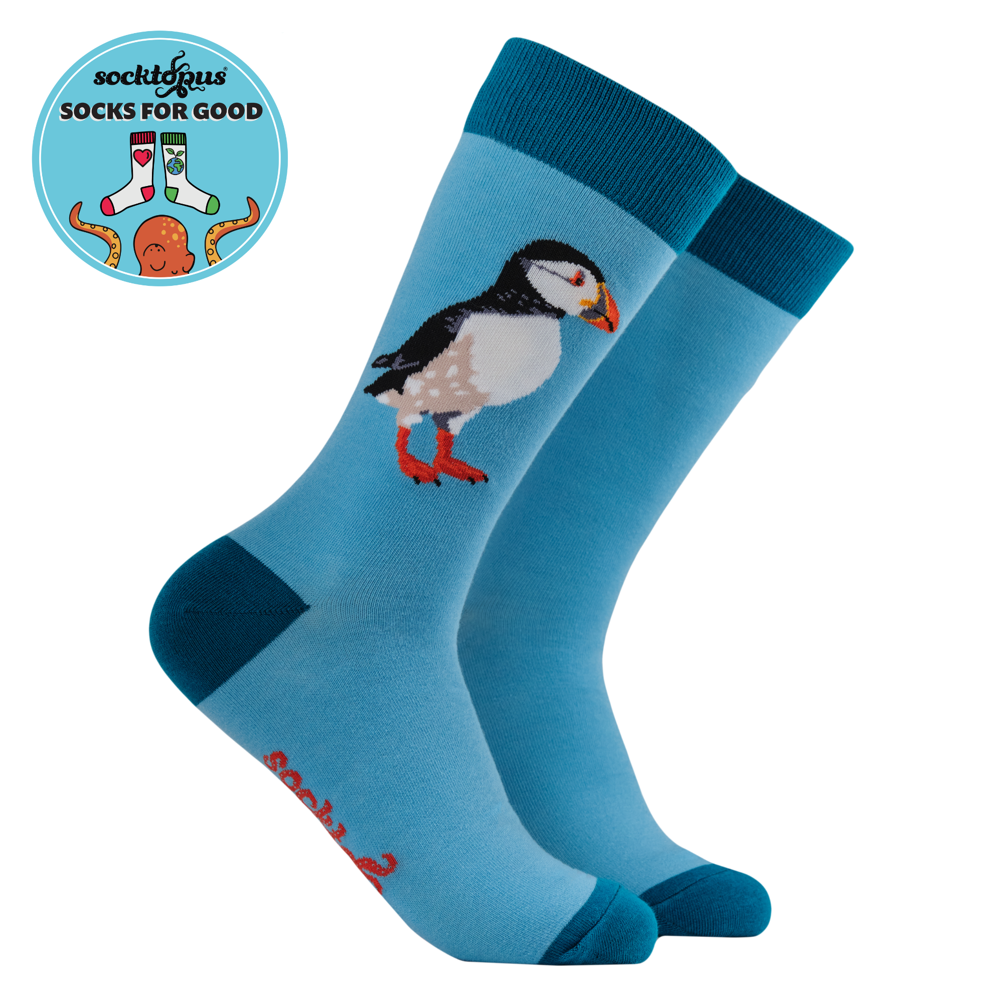 Puffin Socks - Socktopus X Robert E Fuller
