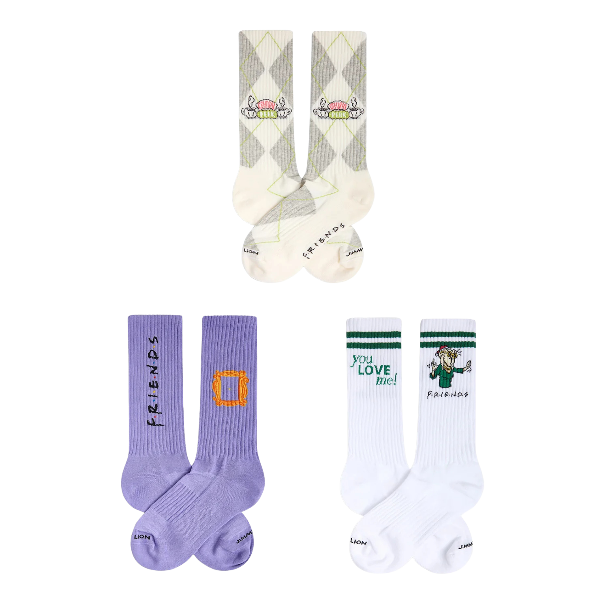 FRIENDS Athletic Socks Gift Pack – Socktopus